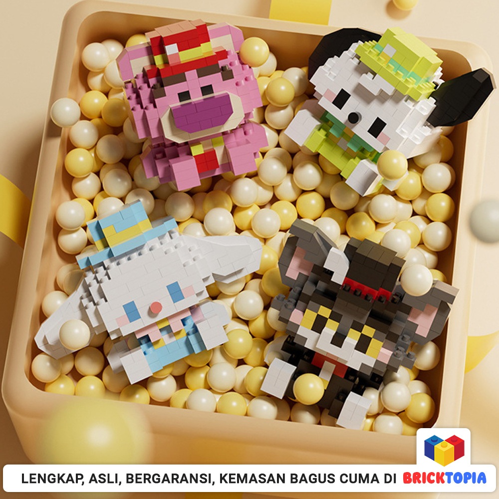 Party MODEL Original PARTY Guaranteed Nano Block Mini Brick Sanrio ...