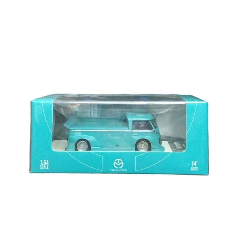 Timemicro 1:64 T1 Pickup Tiffany Blue With Figure | Shopee Philippines