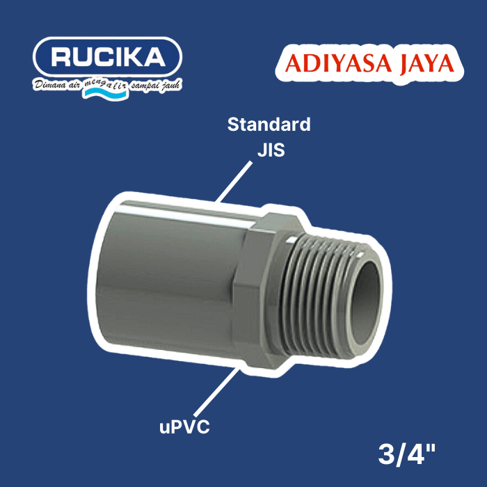 Valve Socket AW 3/4 (Rucika) / SDL (Outer Thread Shock) | Shopee ...
