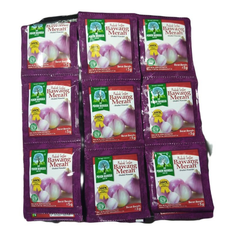MERAH Red Onion Powder 3 grams - 72 Sachets | Shopee Philippines