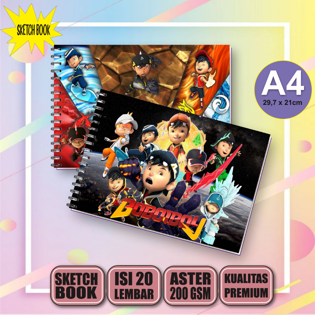 Sketchbook Sketchbook A4, 20 Sheets/40 Pages Spiral Volume Vertical ...