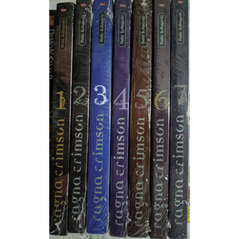 Ragna Crimson Vol 1-7 (New/Seal) | Shopee Philippines