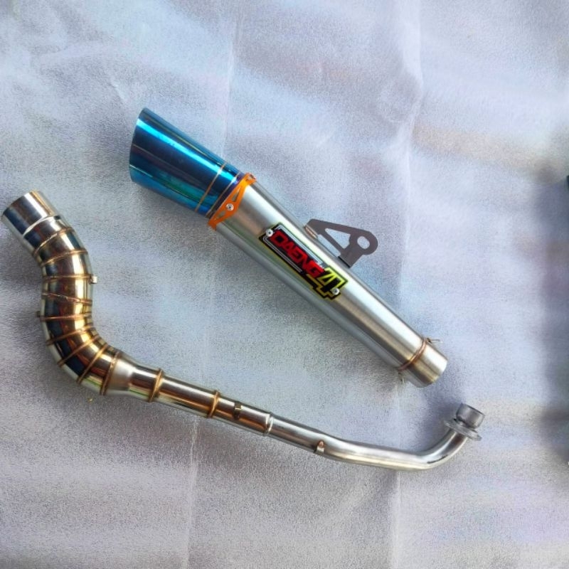 Highmount Daeng sai4 open pipe Xrm 125/Xrm 110 Wave 125 Wave 100/110 ...