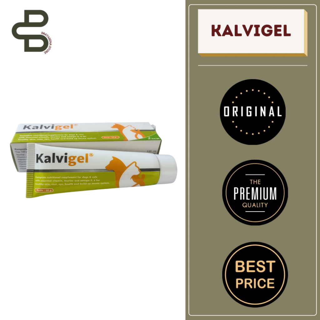 Kalvigel / KALVI GEL BY KALBE 60G // VITAMIN CAT DOG | Shopee Philippines