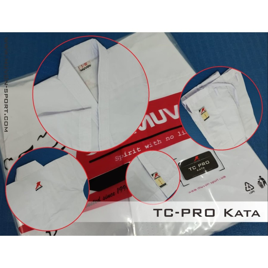 Dogi muvon TC Pro Kata 100% Original karate Clothes | Shopee Philippines