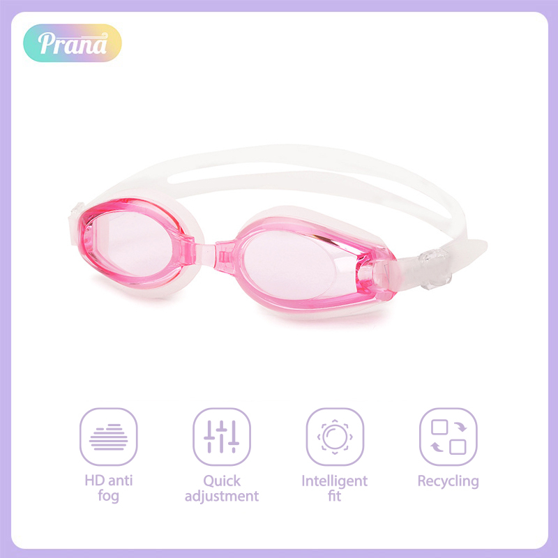 PRANA Unisex HD Adult Swimming Goggles Anti-UV and Waterproof PN ...