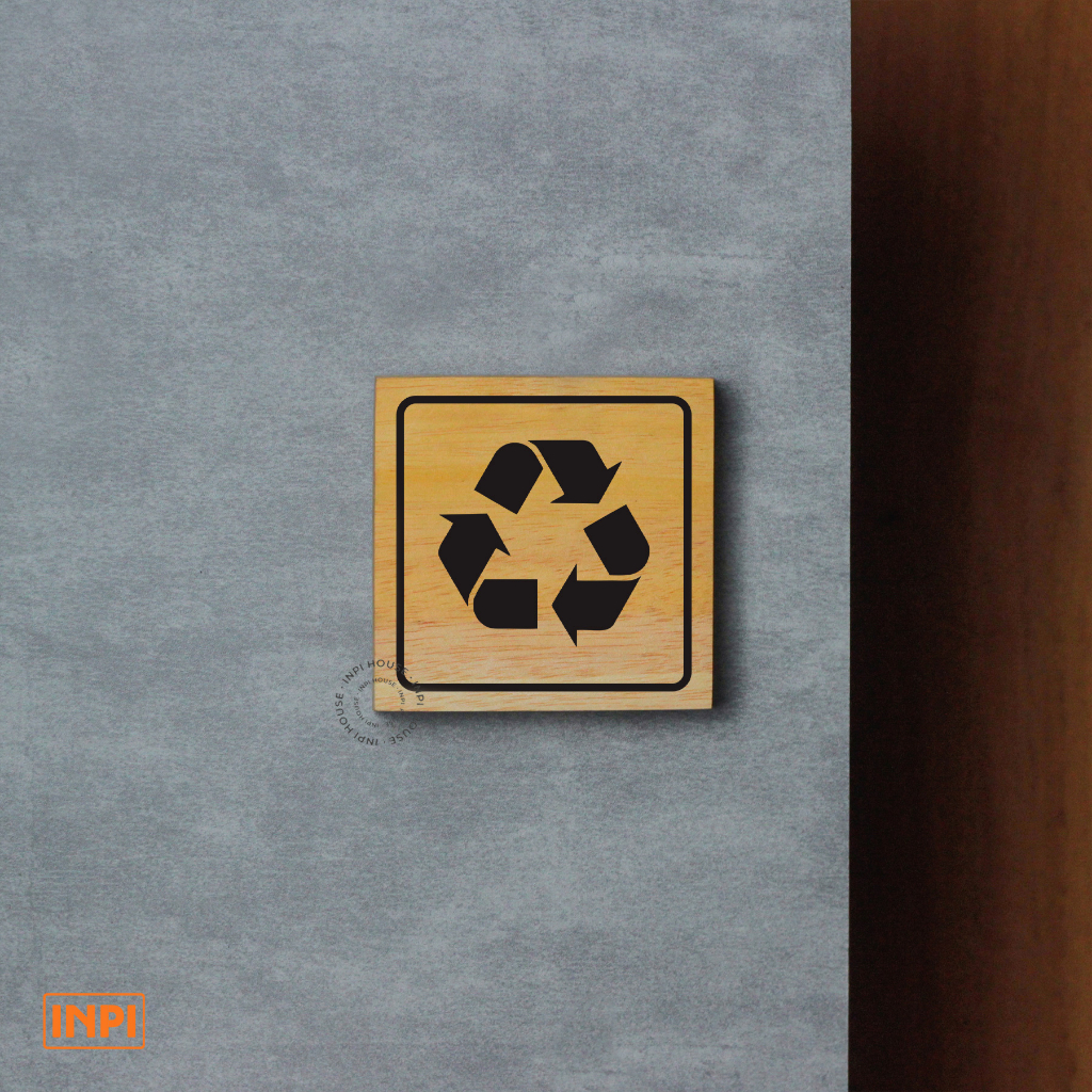 Recycle area sign system - recycle area sign - wall sign - door sign ...