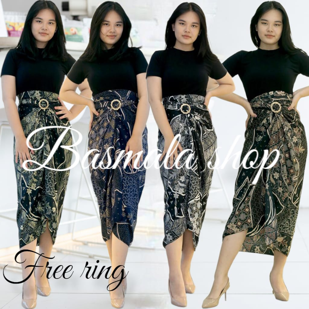 Batik wrap skirt/batik wrap skirt under kebaya/invitation wrap skirt ...