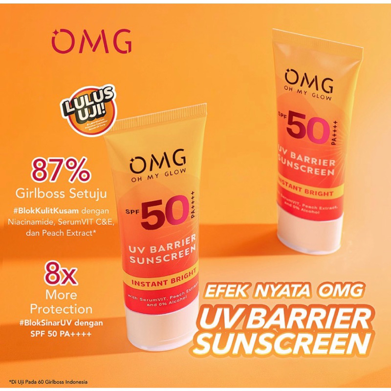 Omg SUNSCREEN SPF 50 PA+++ | Shopee Philippines