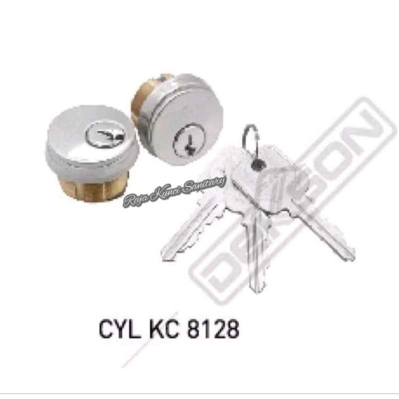 Dekson 8128/KC 8128 Dekson Aluminum Key Cylinder | Shopee Philippines