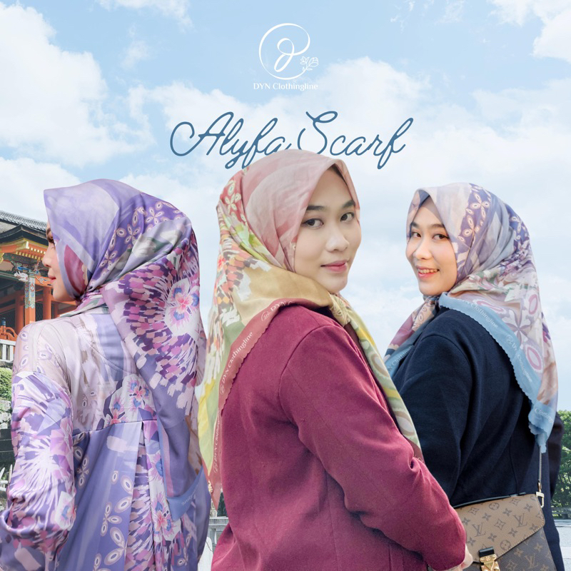 Dyn Signature Alyfa Scarf Exclusive | Shopee Philippines