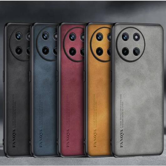 Realme 11 NFC / 11 PRO / 11 PRO+ FANOYA PREMIUM NAPPA LEATHER SOFT CASE ...