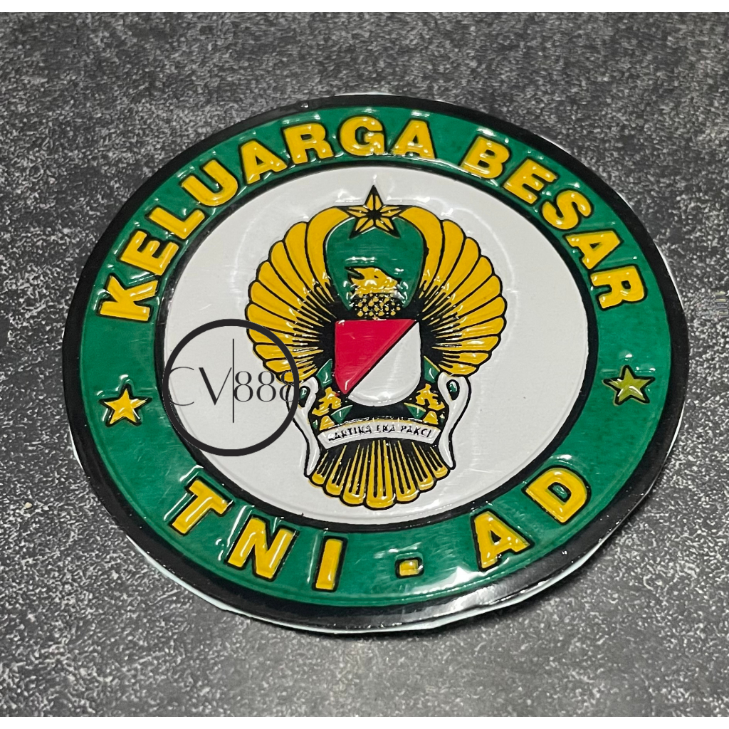 Tni AD Stickers (Round) - TNI Army Stickers - AD Stickers | Shopee ...