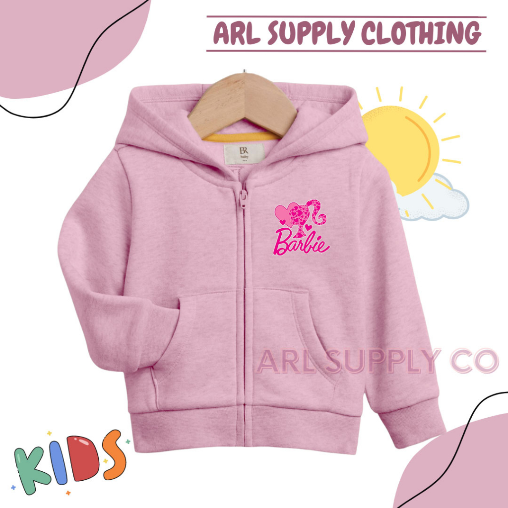 BARBIE Girls Jacket Ages 2-12 Years | Shopee Philippines