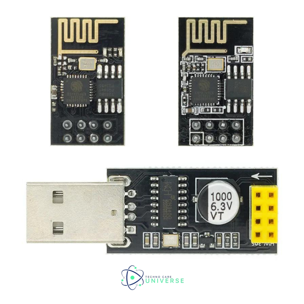 Usb for ESP8266 Wi-Fi Module ESP-01 Board Video Adapter | Shopee ...