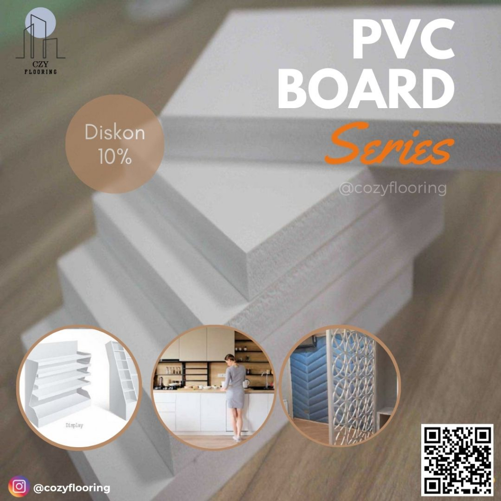 Pvc Board Sheet 3mm Thick 91.5. Length | Shopee Philippines