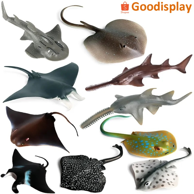 Various display toys, miniature educational animals, sea animals ...