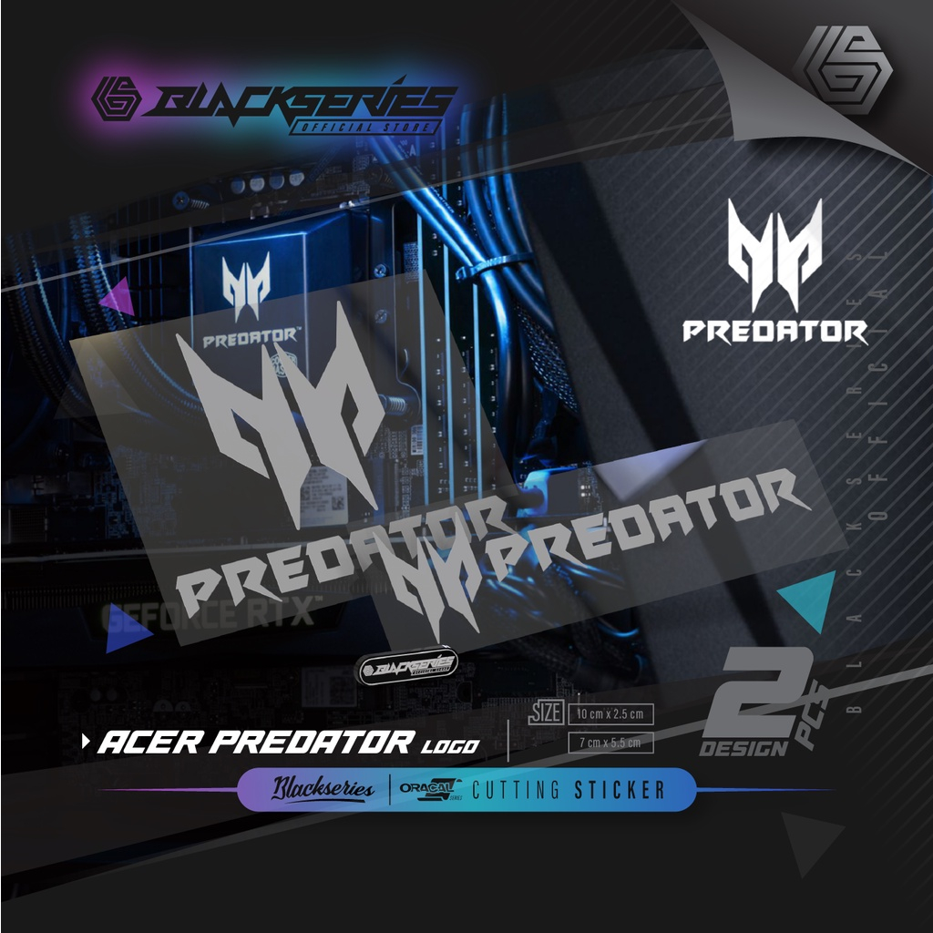 0668 Cutting Sticker Acer Predator | Acer Predator Sticker | Acer ...