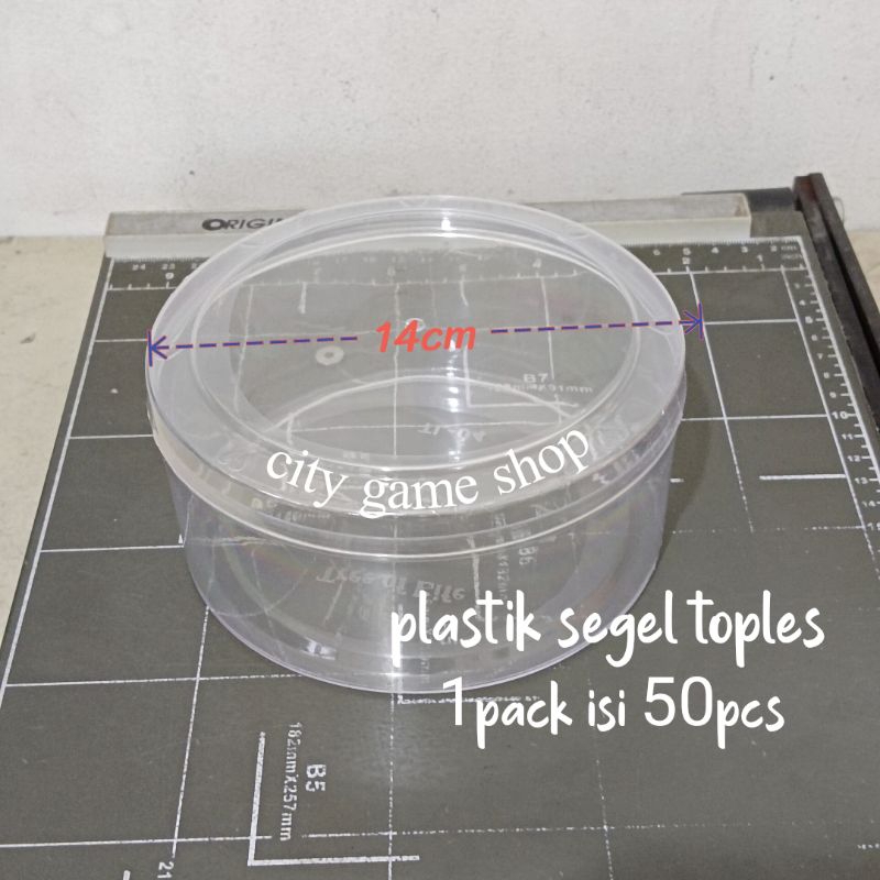 500gram plastic nastar jar seal, 14cm diameter | Shopee Philippines