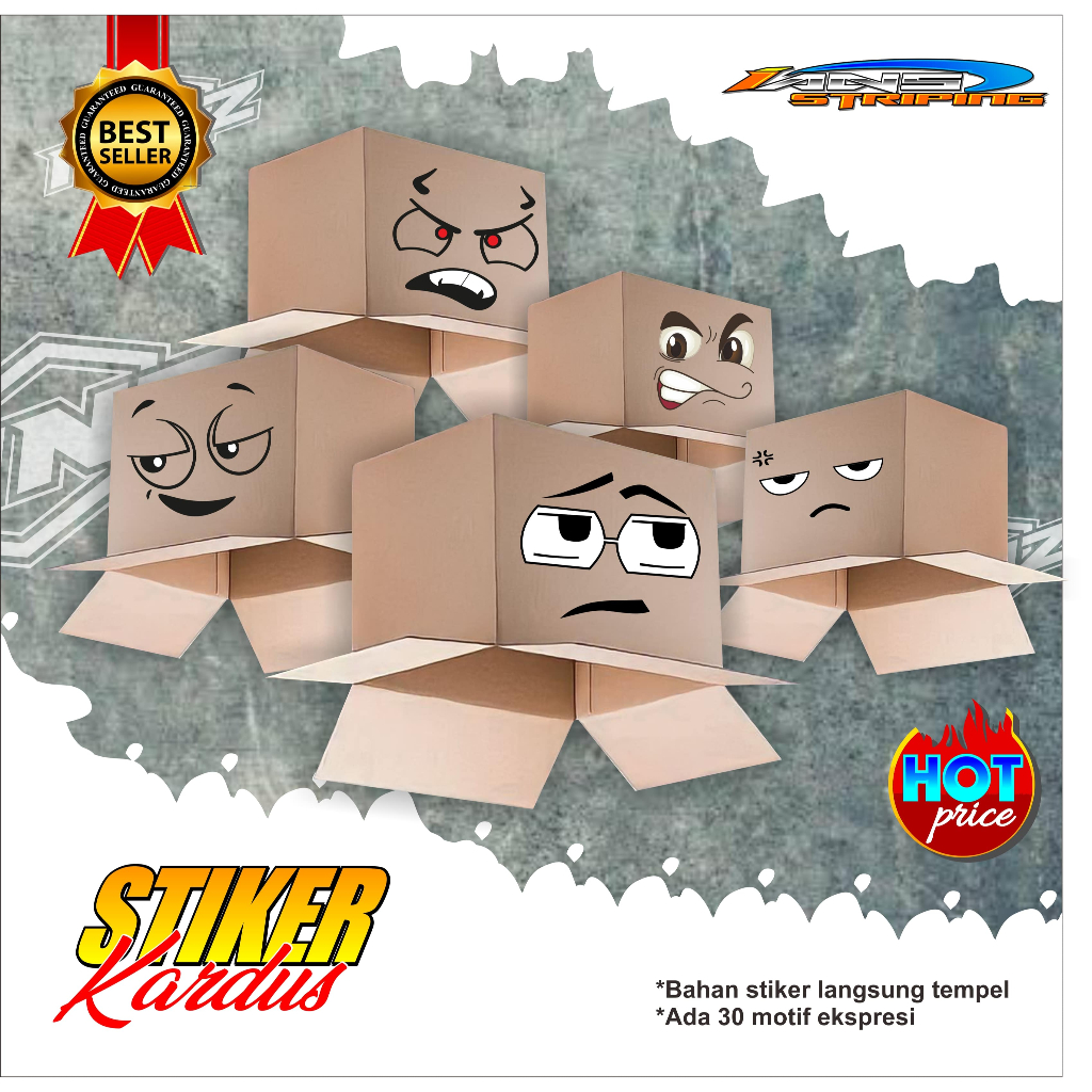 BJ 3047-Current EMOJI STICKER VIRAL CARDBOARD HEAD-LATEST VARIATION OF ...