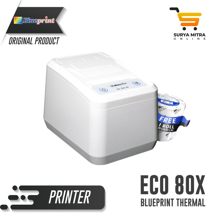80 mm BLUEPRINT ECO80X / ECO 80X USB Desktop Thermal Printer | Shopee ...