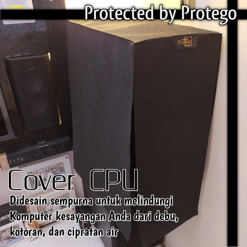 LAYAR Anti-Dust Computer Desktop CPU Cloth Cover PART 1 PROTEGO Monitor ...