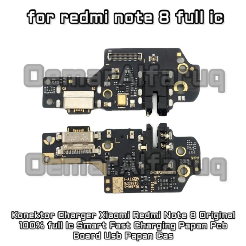 Xiaomi Redmi Note 8 Charger Connector Original 100% full Ic Smart Fast ...