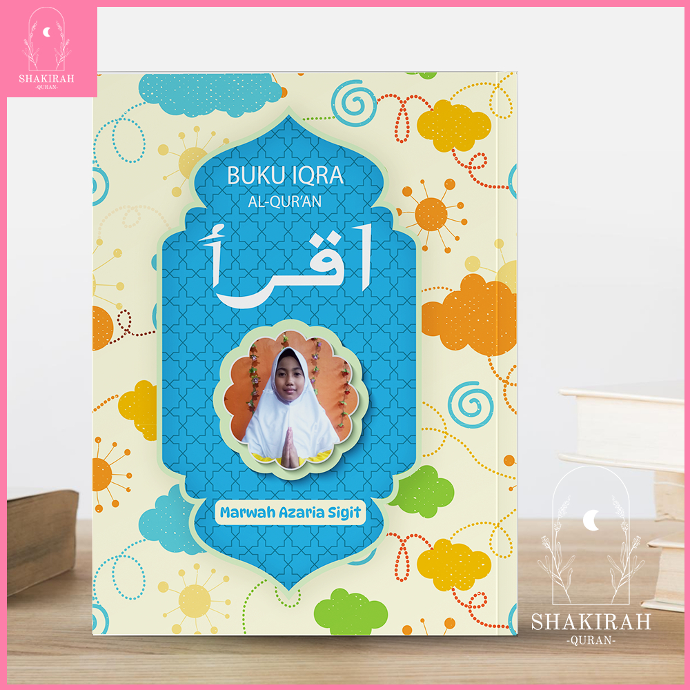 Iqro Children Custom Names and Photos Iqro Color Volumes 1-6, a quick ...