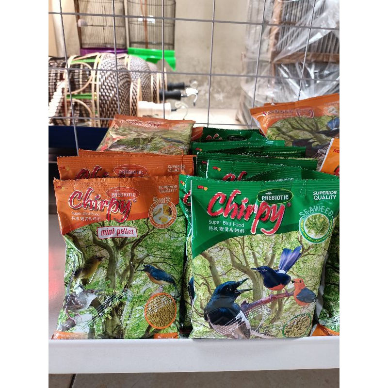 Chirpy MINI Bird Feed Pellets 200gr | Shopee Philippines