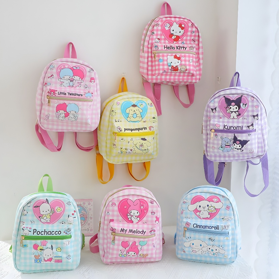 Cute Children's Character Bag Children's Backpack Fashion Kindergarten ...