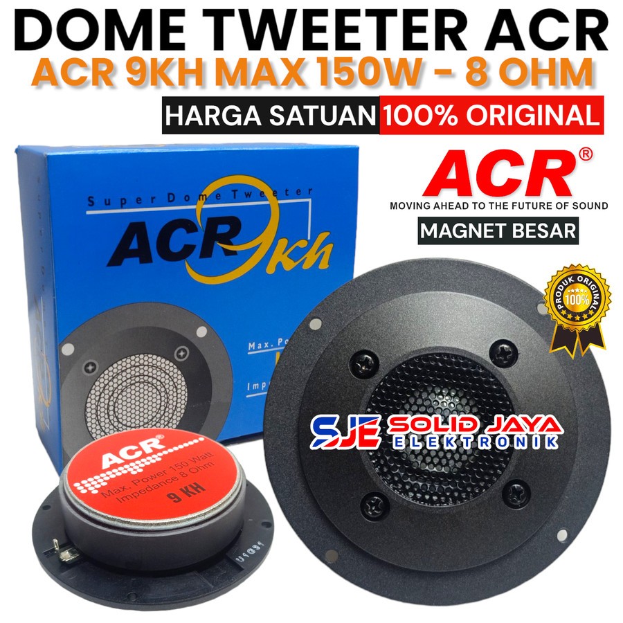 TWEETER TWEETER ACR 9KH SUPER DOME TWEETER MAGNET ACR TWEETER TWEETER ...