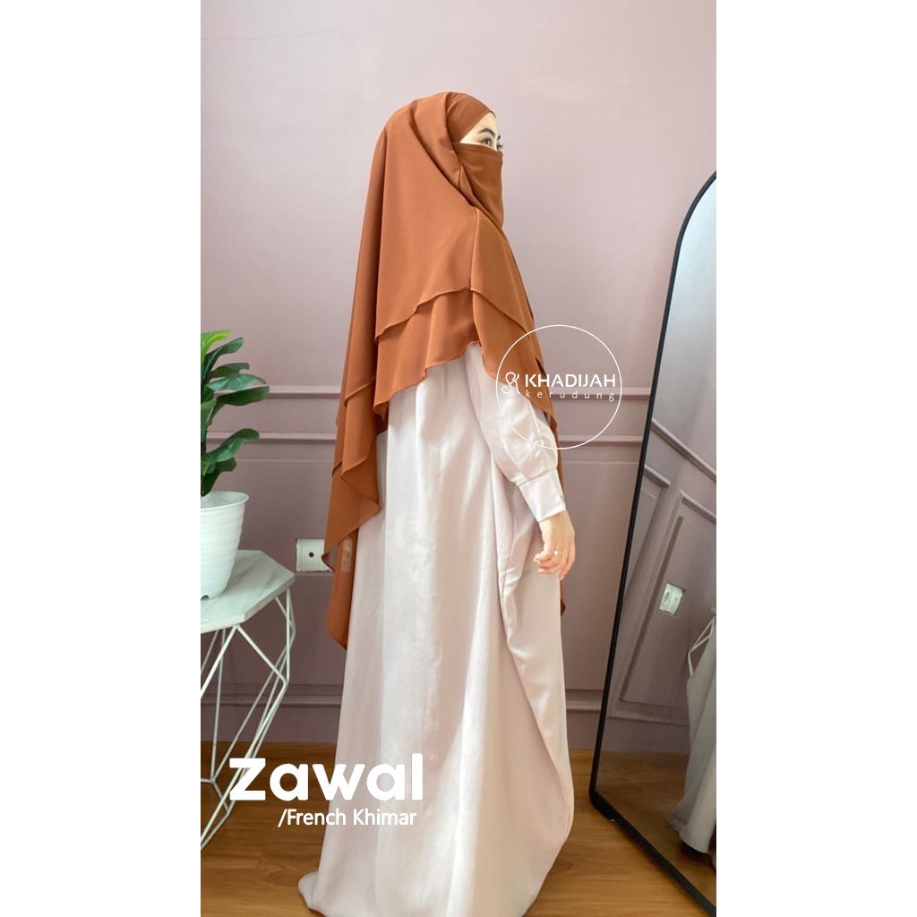 Hijab Hijab French Khimar Veil With Premium Zawal Babydoll Material by ...