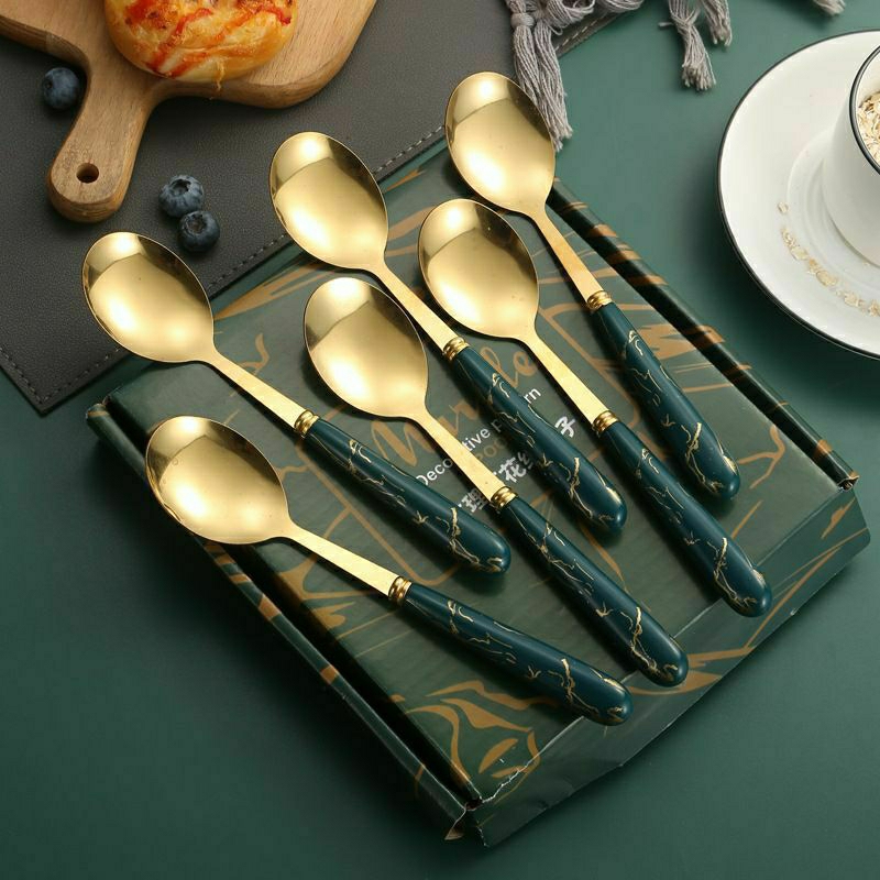 Spoon SULTAN GOLD Contents 6 | Shopee Philippines