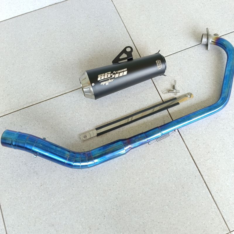 Exhaust RACING fullset CBR 150R CB150R R15 V2/V3/V4 VIXION R GSX150 MX ...