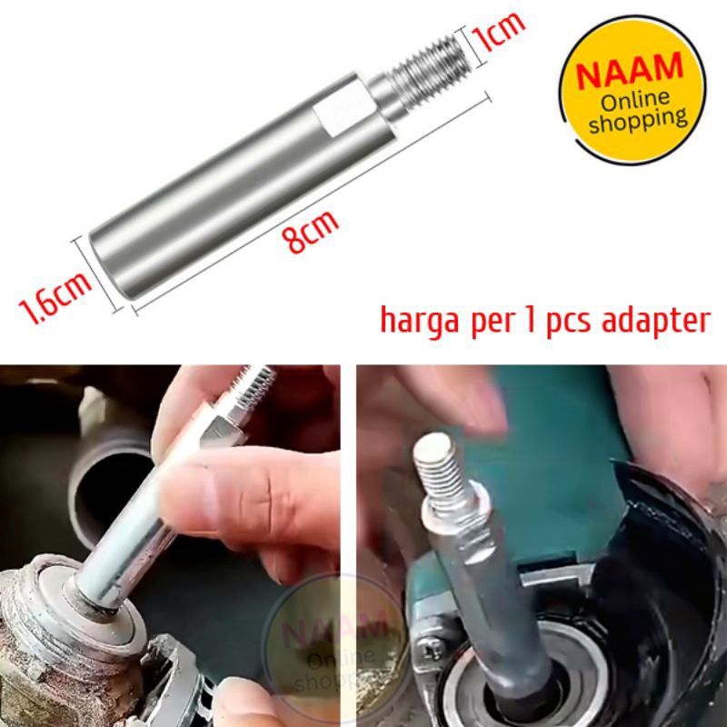 As ADAPTER BOLT LENGTHER GRINDING BOLT CONNECTOR - AS EXTENSION LONG ...