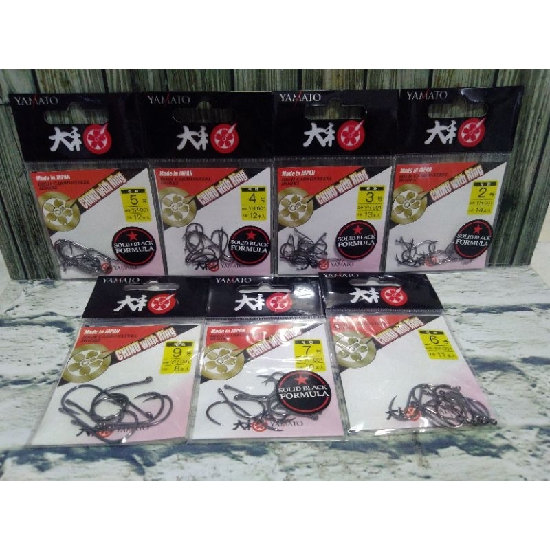 MATA Hook Eye Made in Japan Yamato chinu Ring | Choose Size | Shopee Philippines