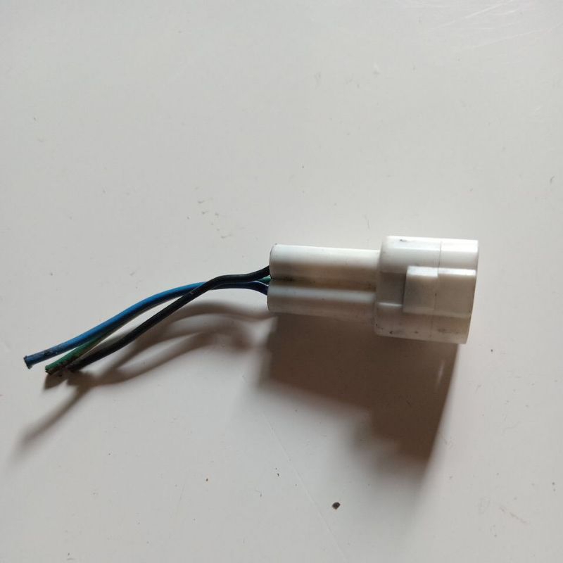 3-pin female Connector Triangle Socket Includes terminal And Cable ...
