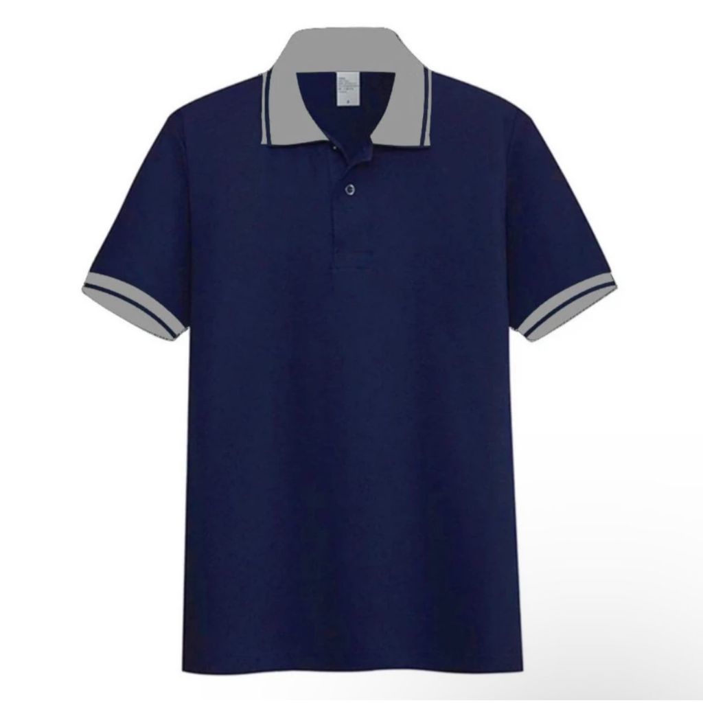 Men's Combi Collar POLO SHIRT/Short Sleeve Collar SHIRT/Men's POLO ...