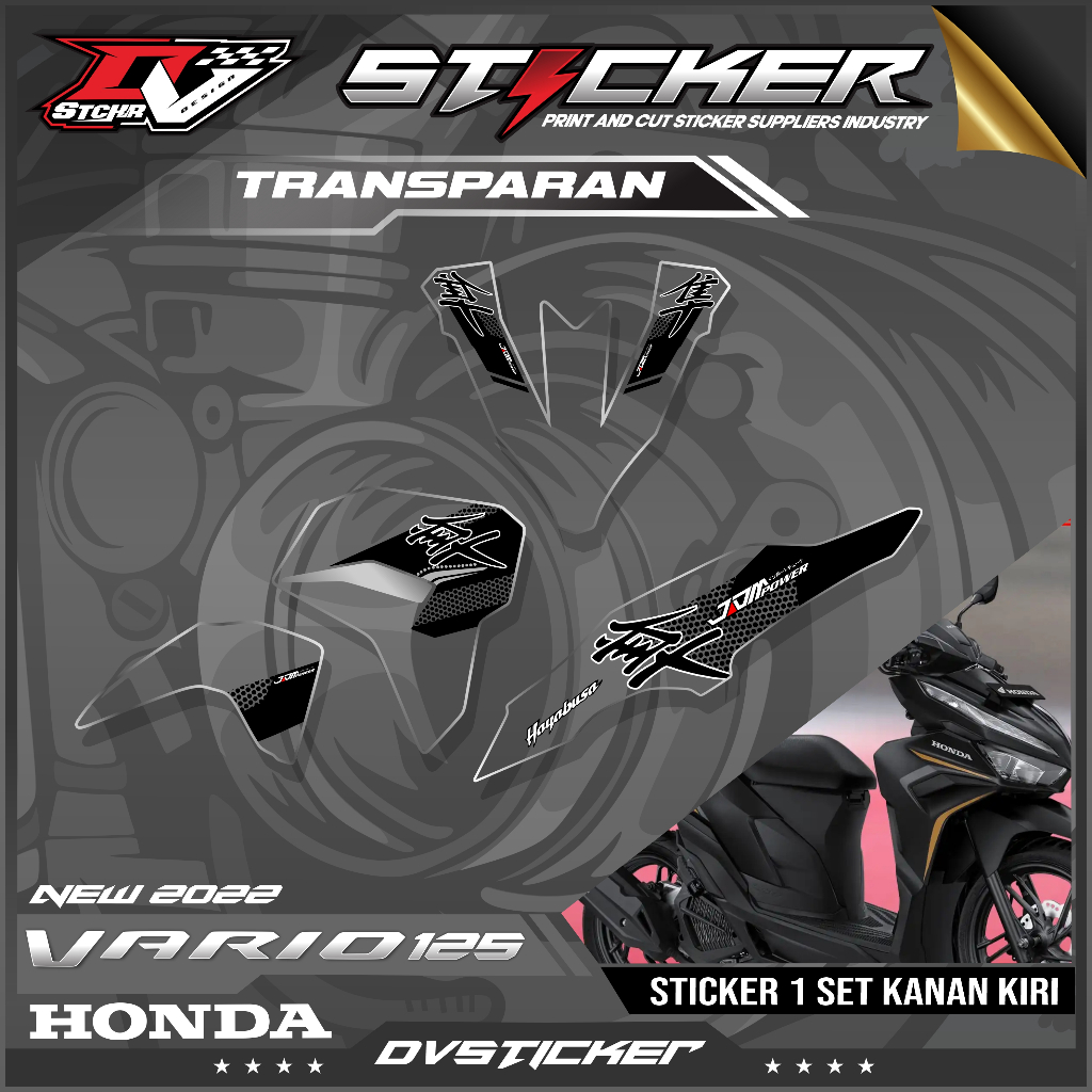 Striping Sticker Click 125 New In 2023 Transparent Custome List ...