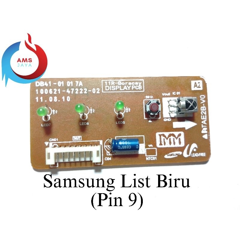 Ac Sensor Samsung List Blue R22 (Pin 9) | Shopee Philippines