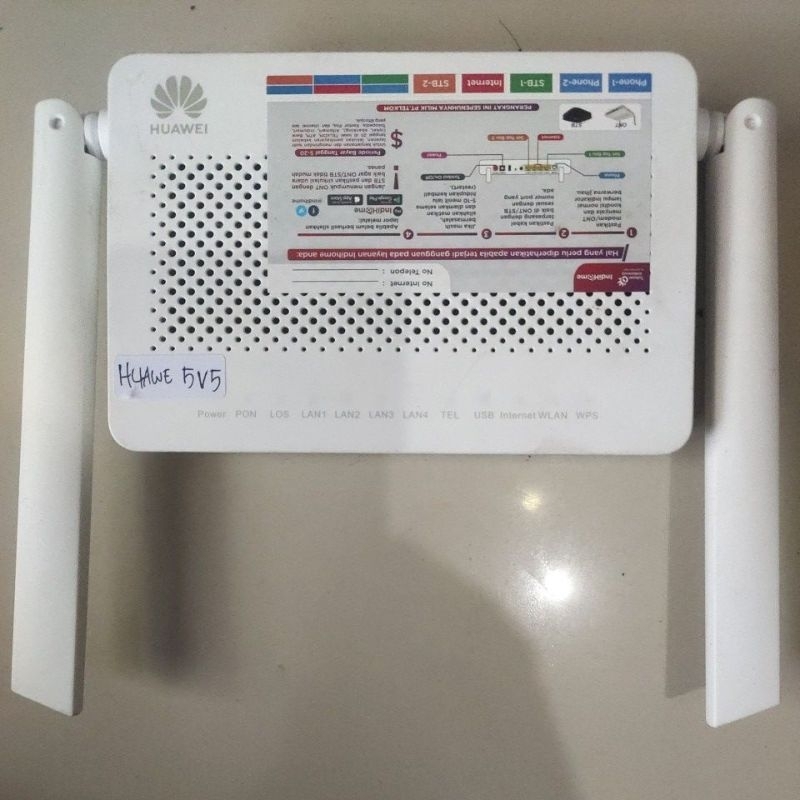 Ont HUAWEI HG8145V5 Blue PORT Without Adapter | Shopee Philippines