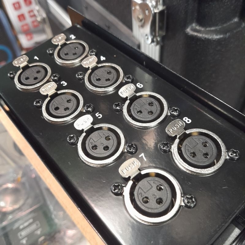 Box Snake 8 Channel STX Plus Connector Jungtion 8ch Thick Audio Cable ...