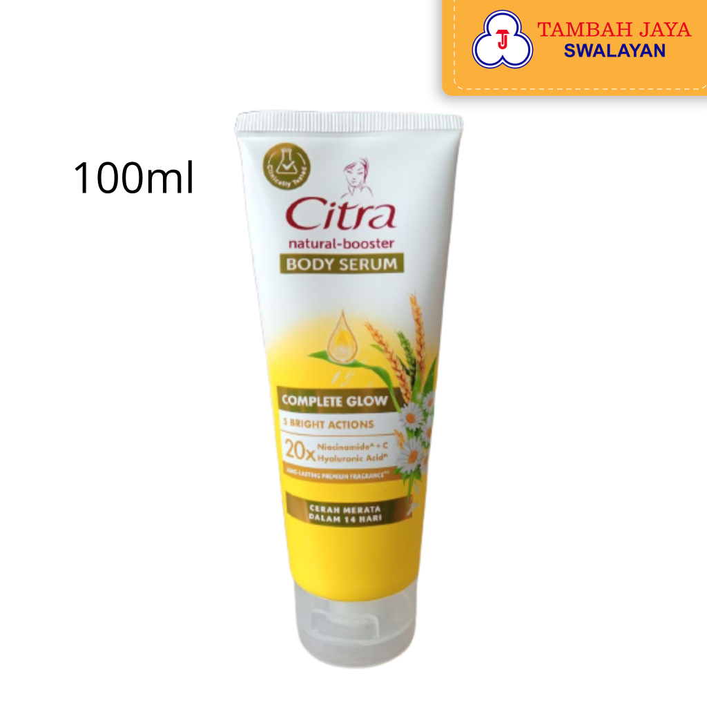 Citra Natural Booster Body Serum Complete Glow 100ml | Shopee Philippines