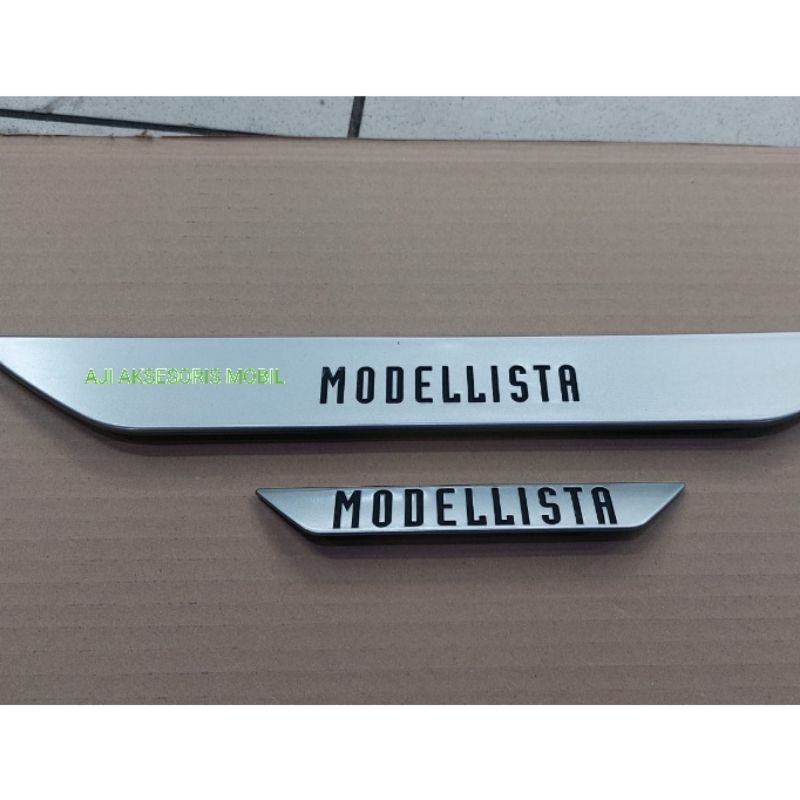 Emblem BODYKIT MODELLISTA LOGO BODYKIT Front And Rear INNOVA | Shopee ...