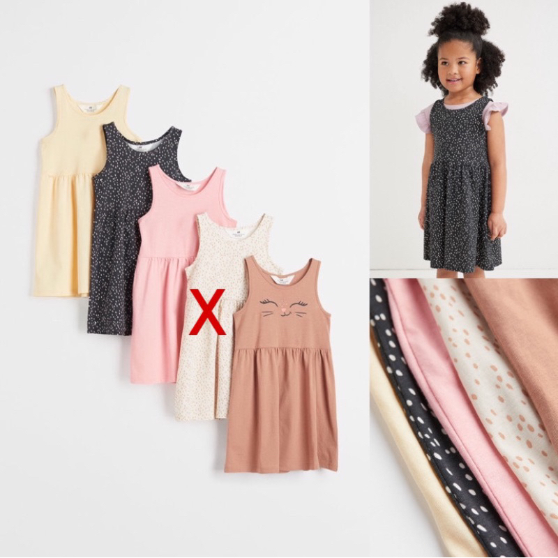 Hnm DRESS 2-4Y Contents 2pcs | Shopee Philippines