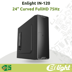 Enlight IN-120 PC Slim Micro-ATX Plus PSU 300W mini case | Shopee ...