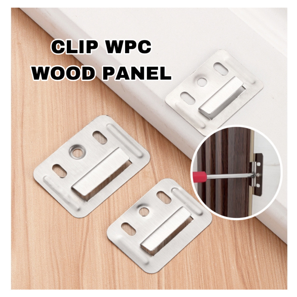 Wpc wall panel clips | Shopee Philippines