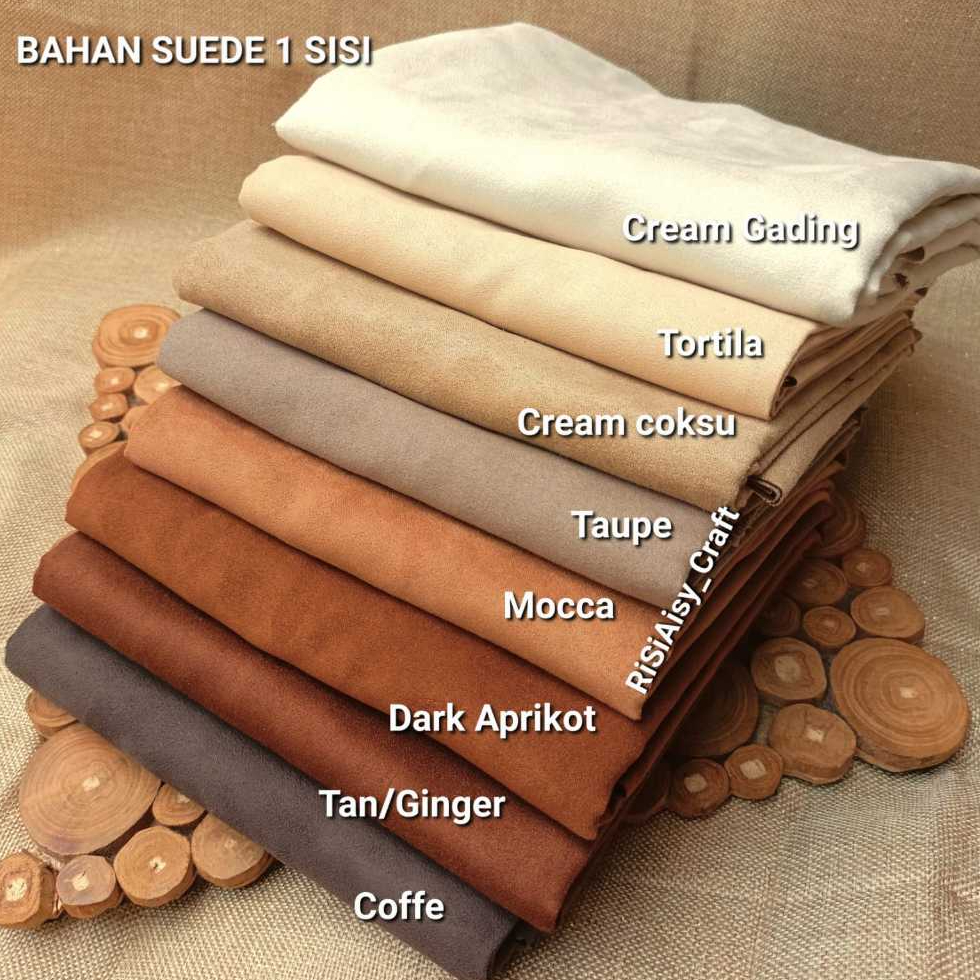 IMPORTED SUEDE FABRIC | THICK SUEDE | BAG INSIDE 1|PLAIN SUEDE CRAFT ...