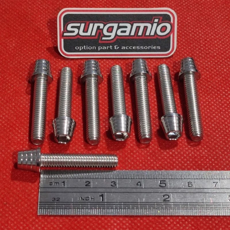 Stainless cone probolt bolts 6x30 thread bolts 10 length 3cm heng ...