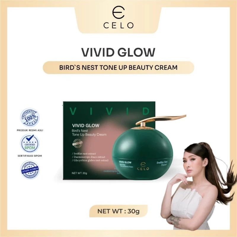 Vivid glow beauty cream CELO | Shopee Philippines